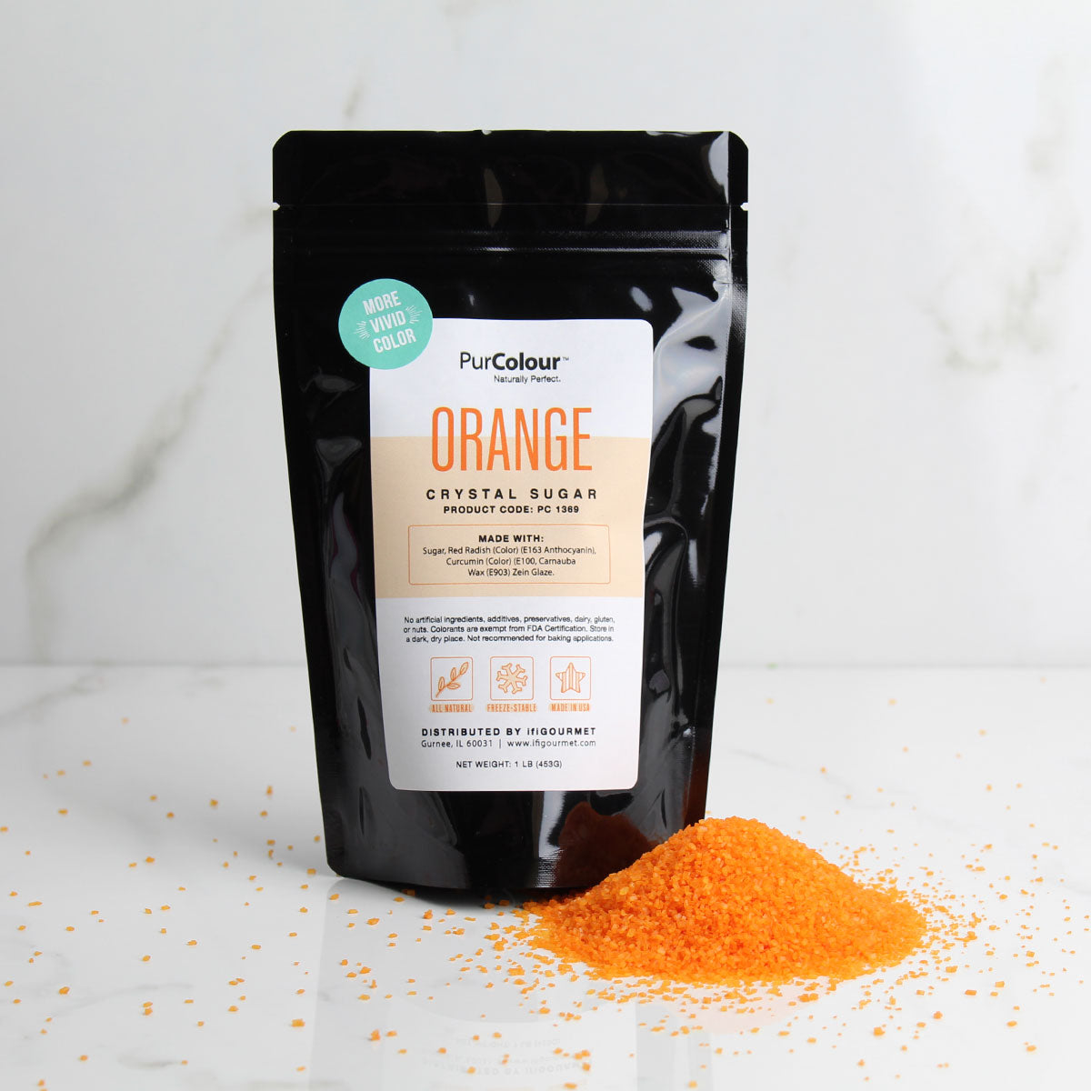 All Natural Orange Crystal Sugar — ifiGOURMET Provisions